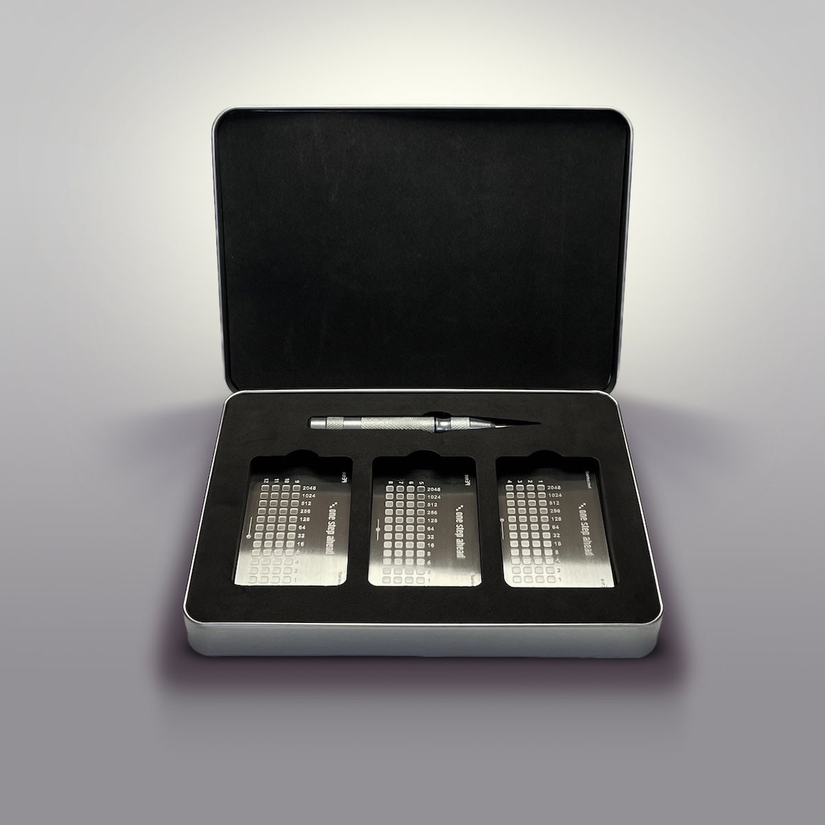 Metal Seed Box Set for 12-word Mnemonic Phrase - Etsy