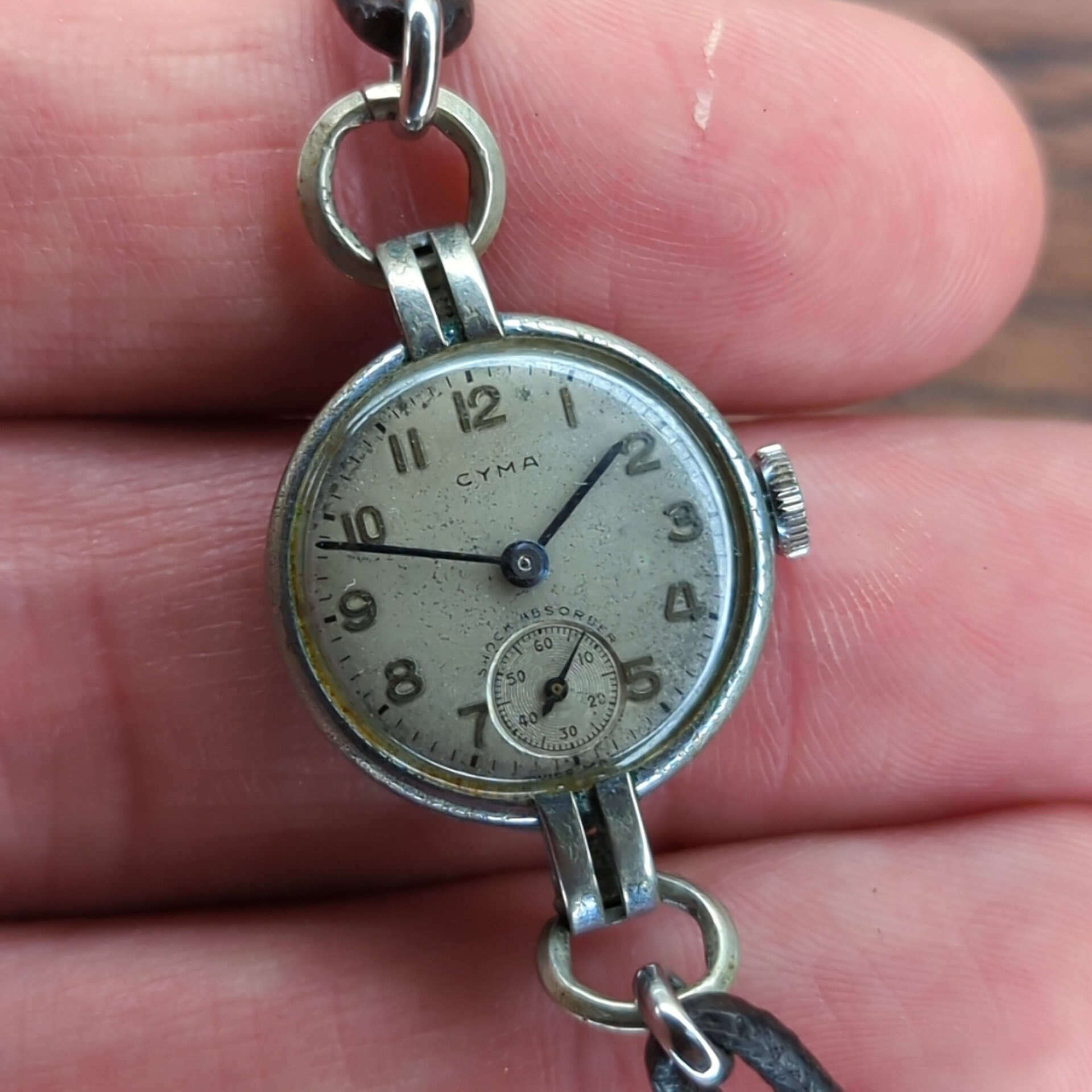 1940s Ladies Cyma Watch, 424K Movement, Dennison Steel Case - Etsy