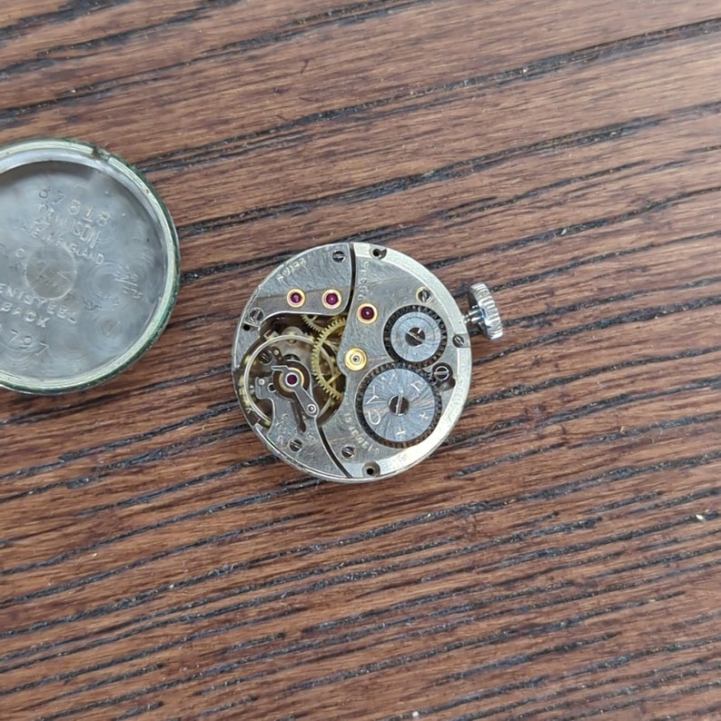 1940s Ladies Cyma Watch, 424K Movement, Dennison Steel Case - Etsy