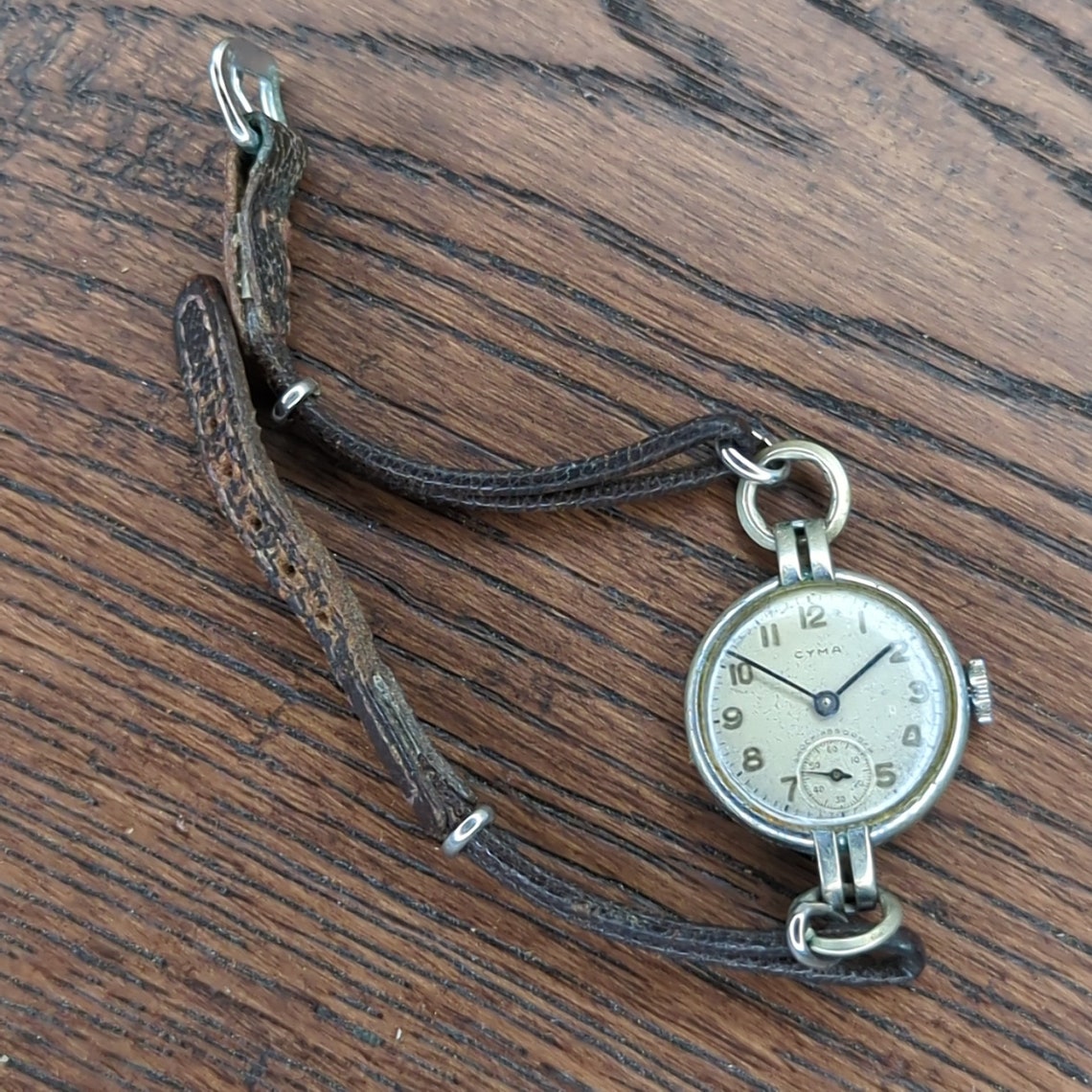 1940s Ladies Cyma Watch, 424K Movement, Dennison Steel Case - Etsy