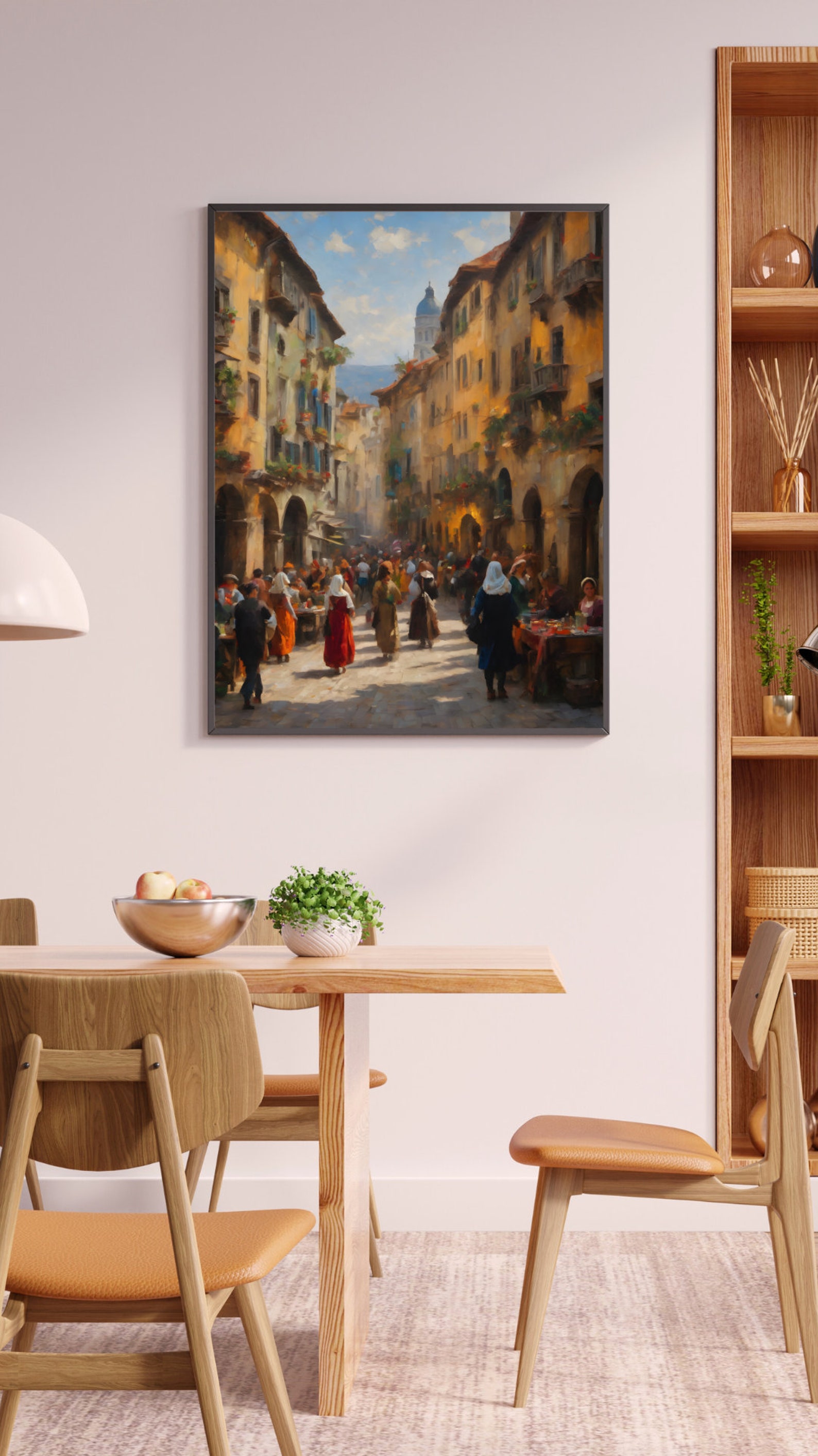 PRINTABLE ''integrity'' , Vintage Art Wall Decor Digital Oil Painting ...