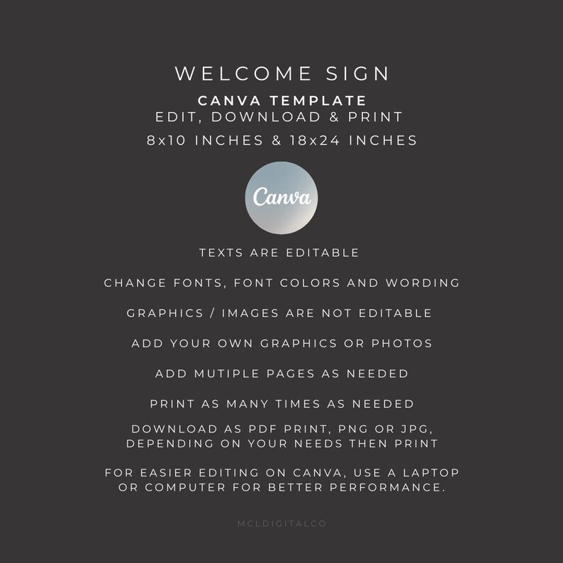 Editable One Lucky Duck First Birthday Welcome Sign | Trendy Minimalist ...