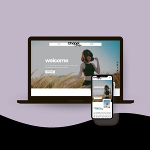 Chapel Bridge Wix Website Template - Etsy