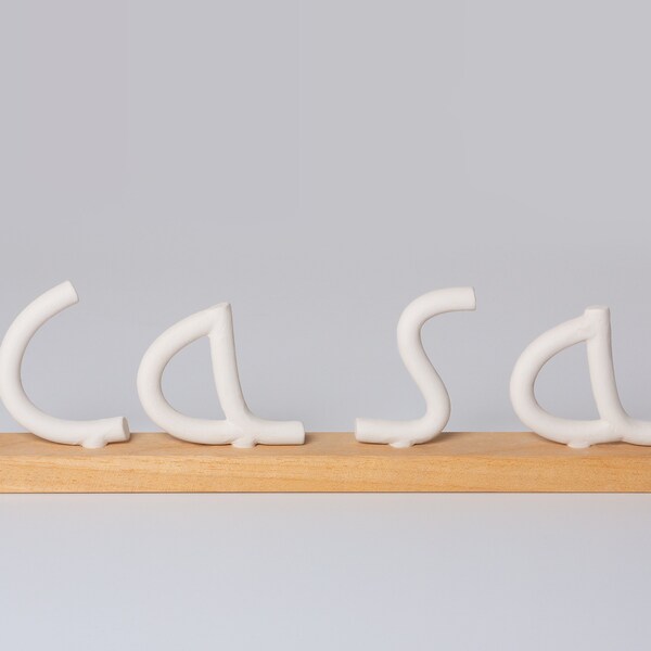 Ceramic Letters - Etsy