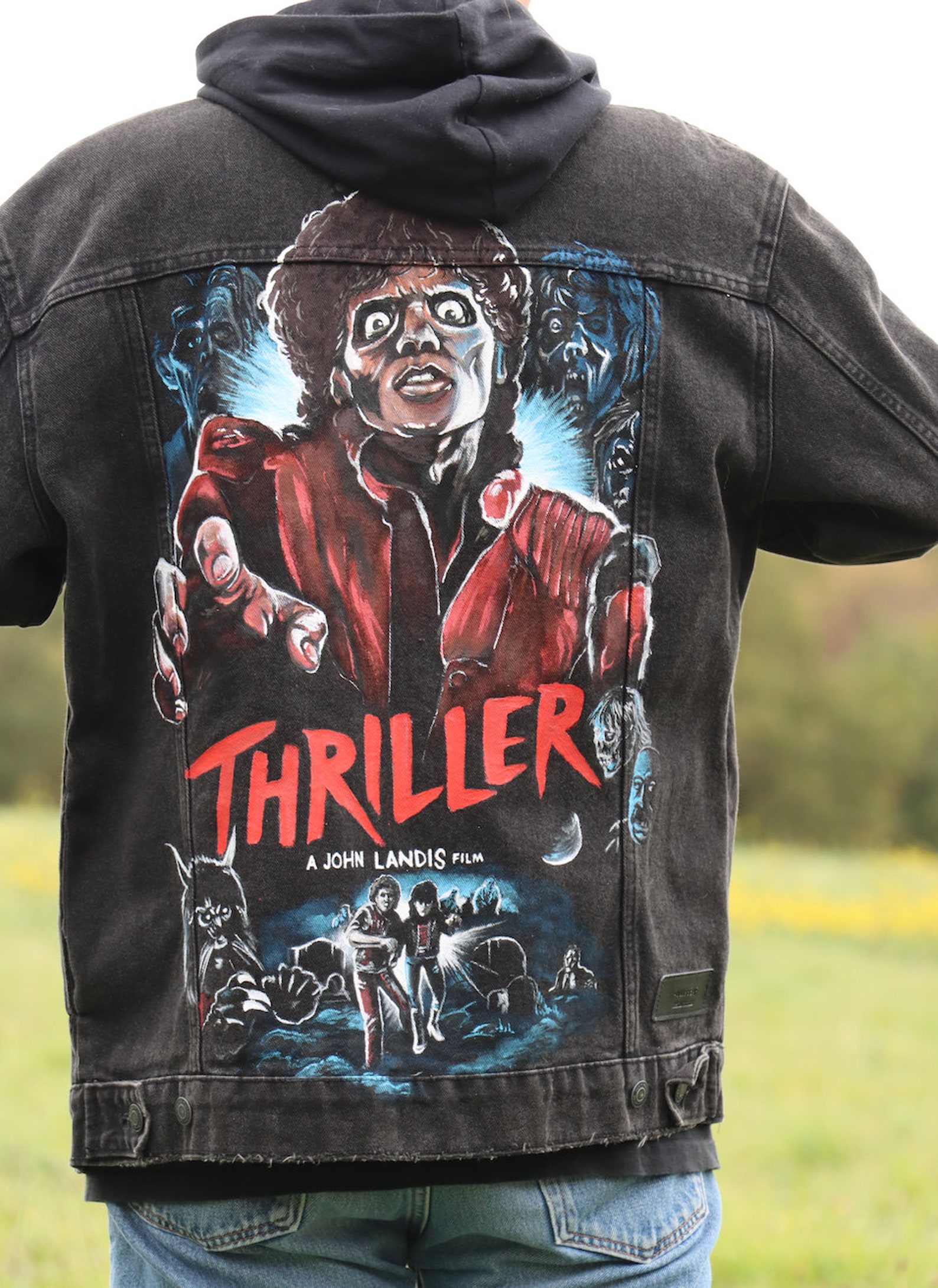 Michael Jackson Custom Jacket Thriller custom Jacket - Etsy