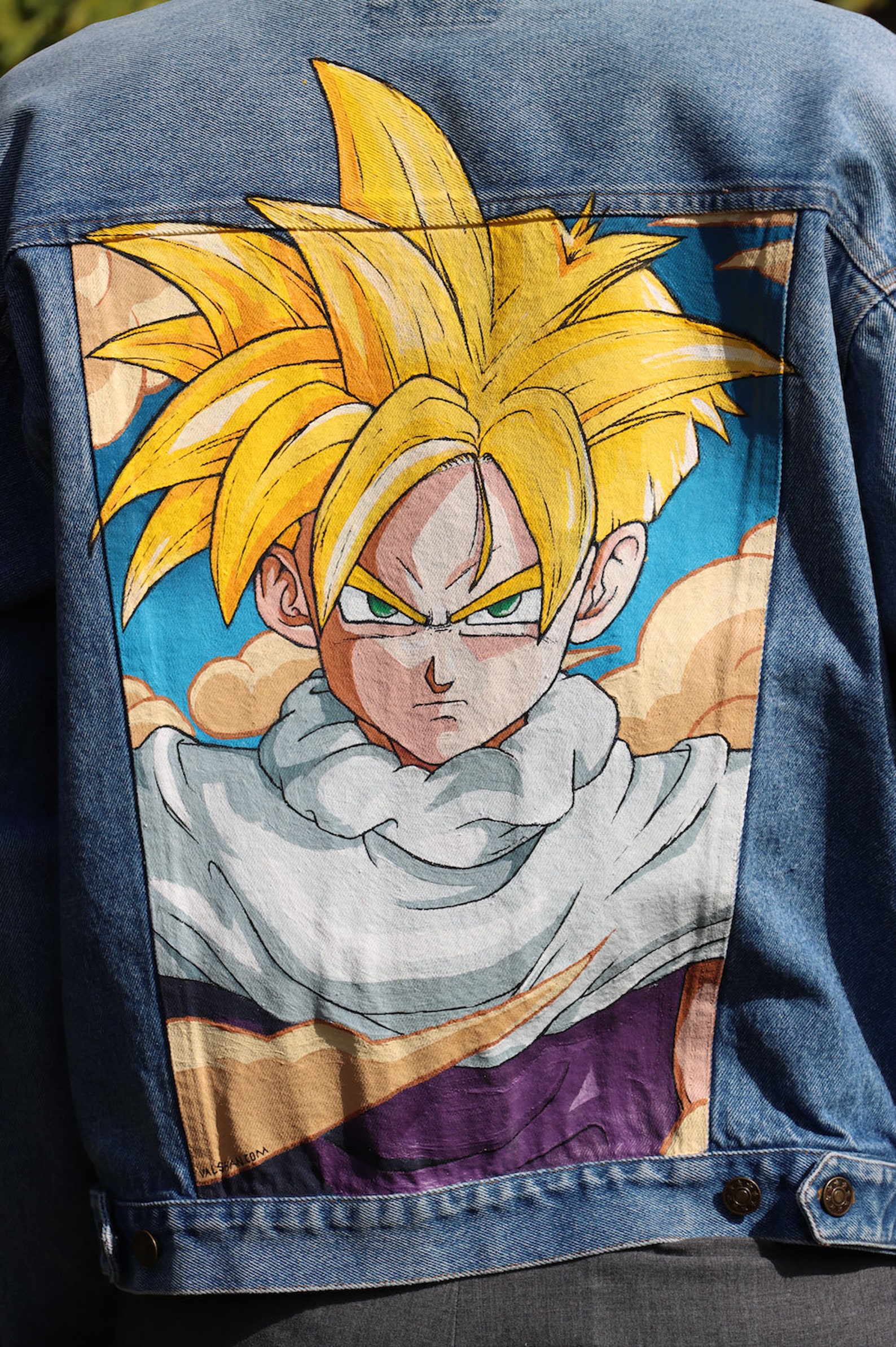 Gohan Custom Jacket - Dragon Ball Z (custom Jacket) - Etsy