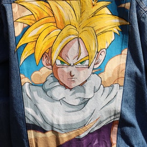 Gohan Custom Jacket - Dragon Ball Z (custom Jacket) - Etsy