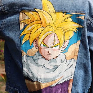 Gohan Custom Jacket - Dragon Ball Z (custom Jacket) - Etsy