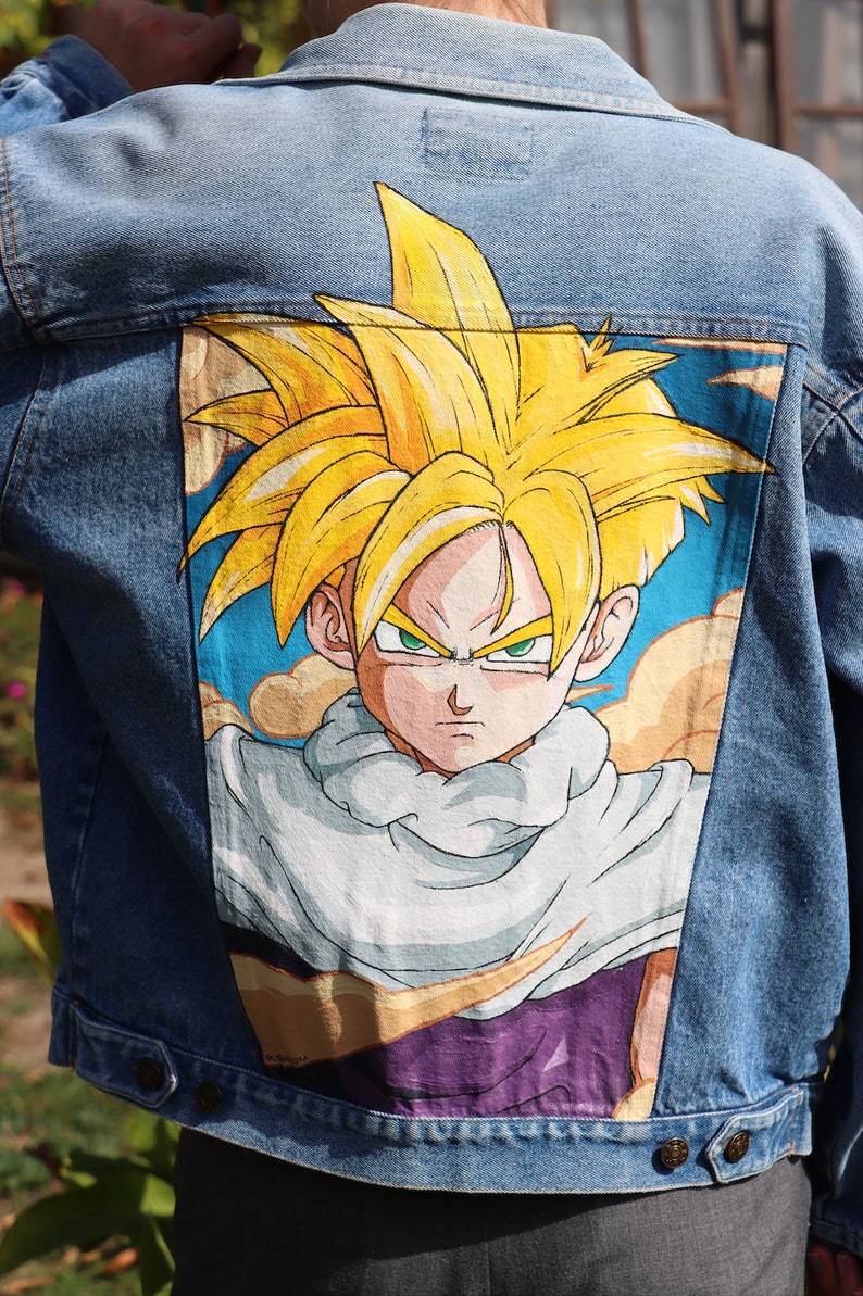 Gohan Custom Jacket - Dragon Ball Z (custom Jacket) - Etsy