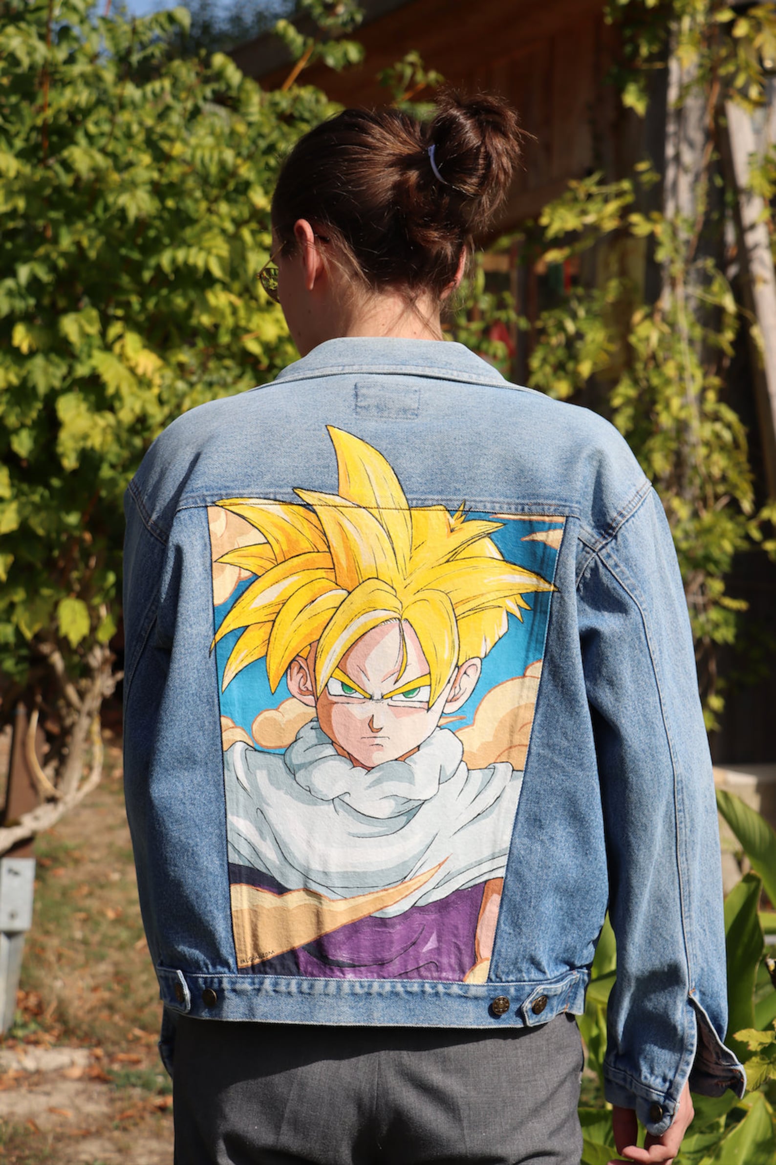 Gohan Custom Jacket - Dragon Ball Z (custom Jacket) - Etsy