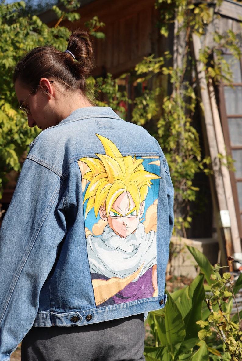 Gohan Custom Jacket - Dragon Ball Z (custom Jacket) - Etsy