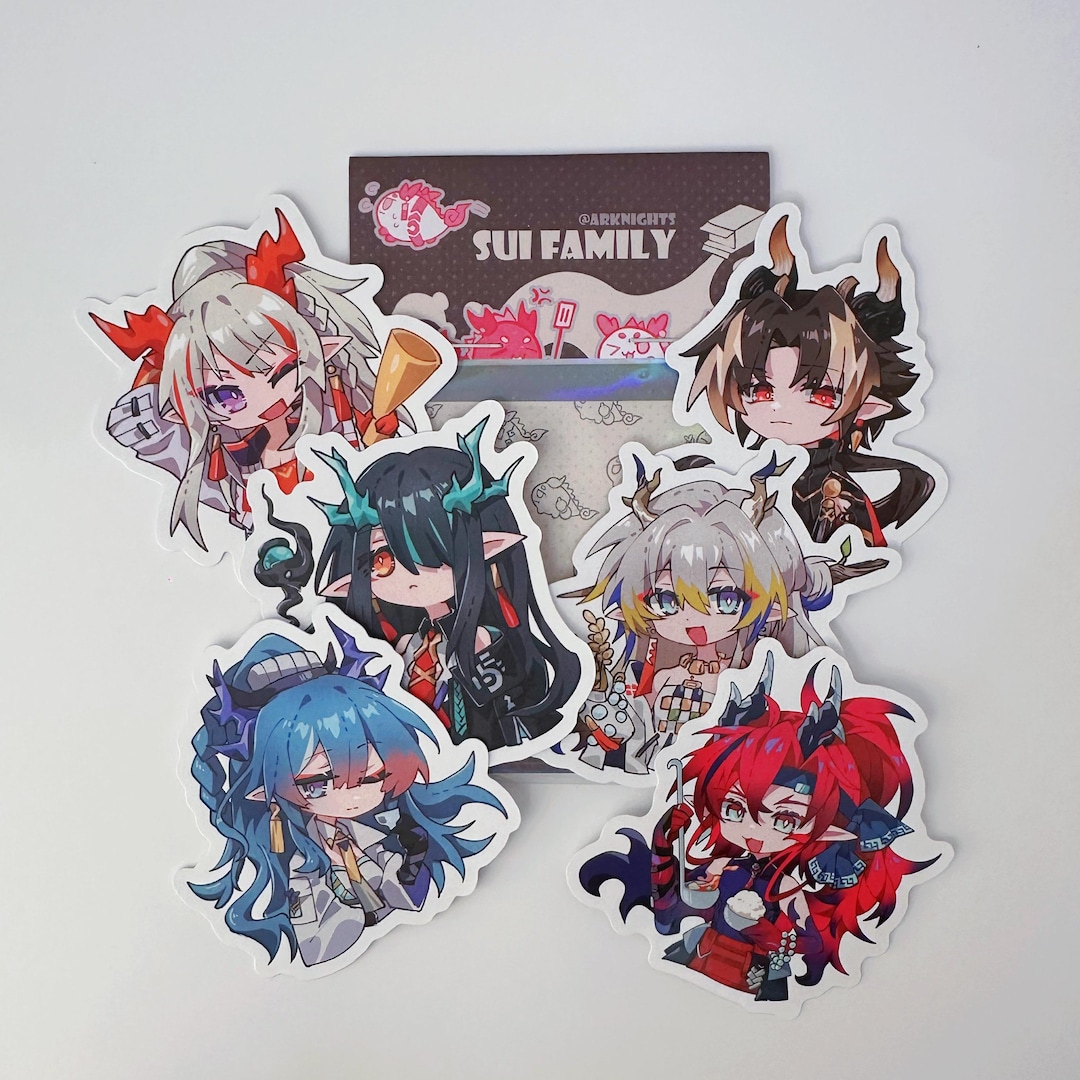 Arknights | Sui Family + Zuole Sticker - Etsy