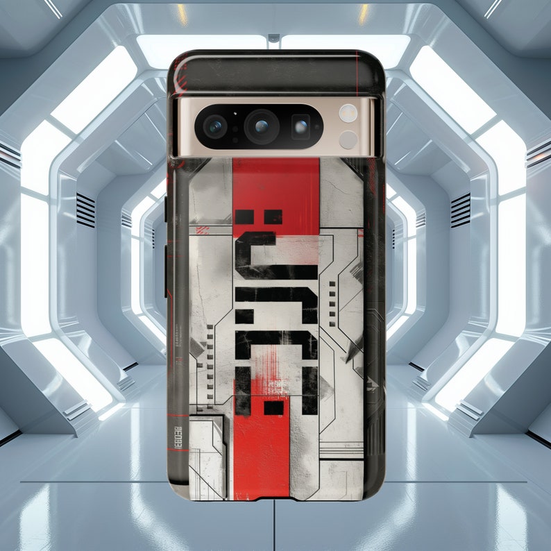 Cyberpunk Aesthetic Futuristic Sci-fi Phone Case for iPhone 16,15,14,13 ...