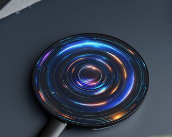 High-tech Futuristic Sci-fi UI Cyberpunk Magsafe Phone Holder Stand ...