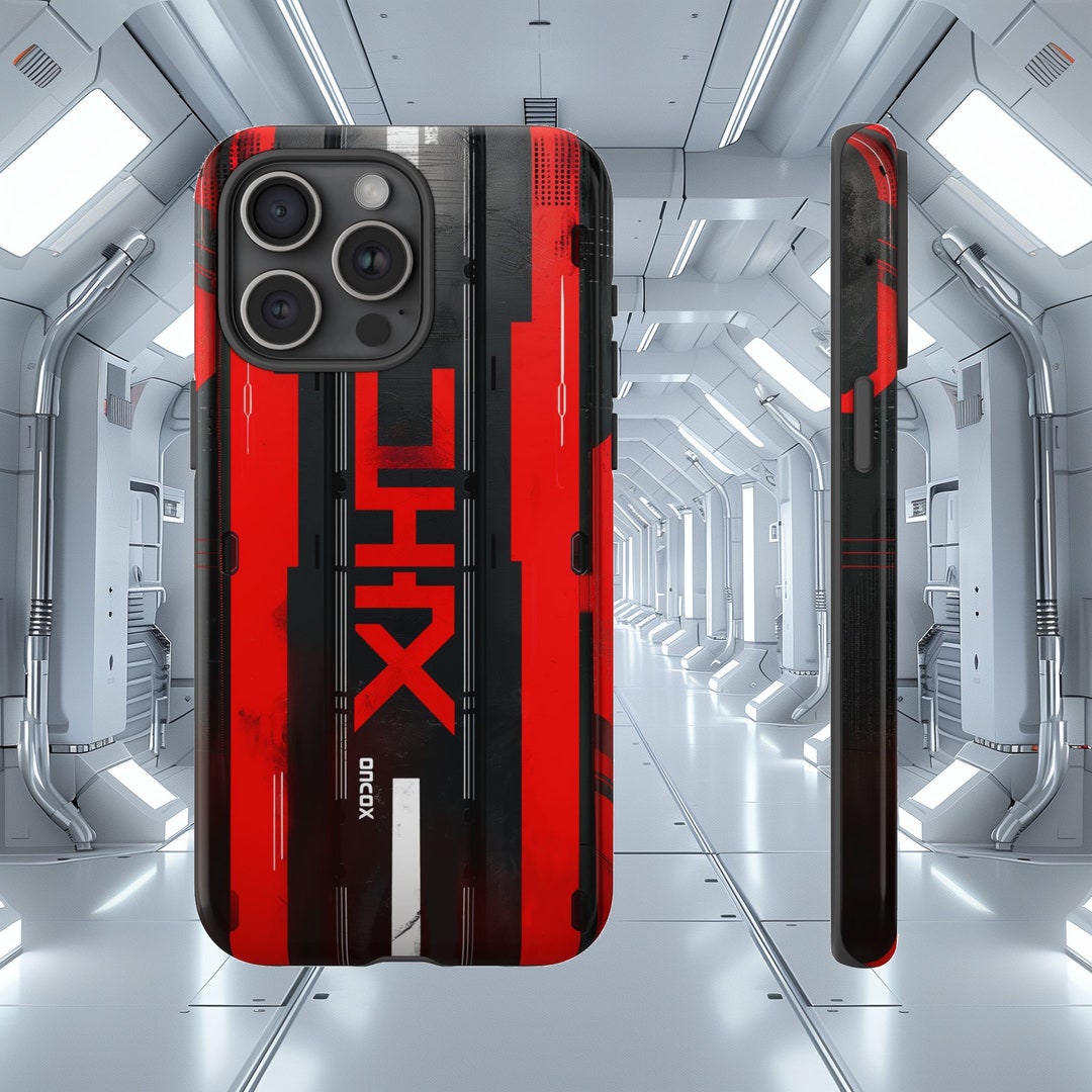 Futuristic Cyberpunk Aesthetic Sci-fi Phone Case for Iphone,15,14,13,12 ...