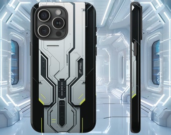 Futuristic Sci-fi Cyberpunk Style Future Tech Art Phone Case for Iphone ...