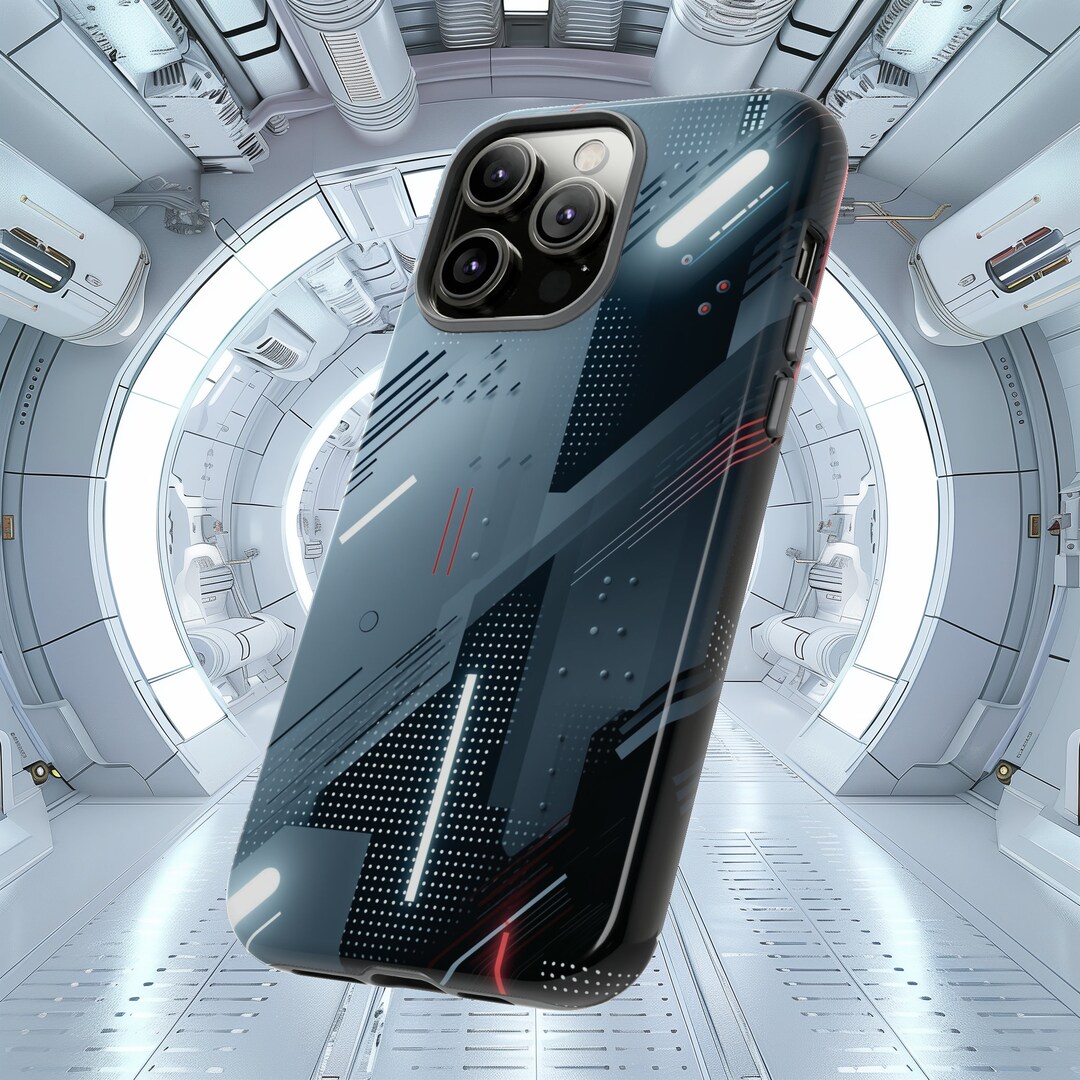 Futuristic Sci-fi Cyberpunk Style Future Tech Art Phone Case for iPhone ...