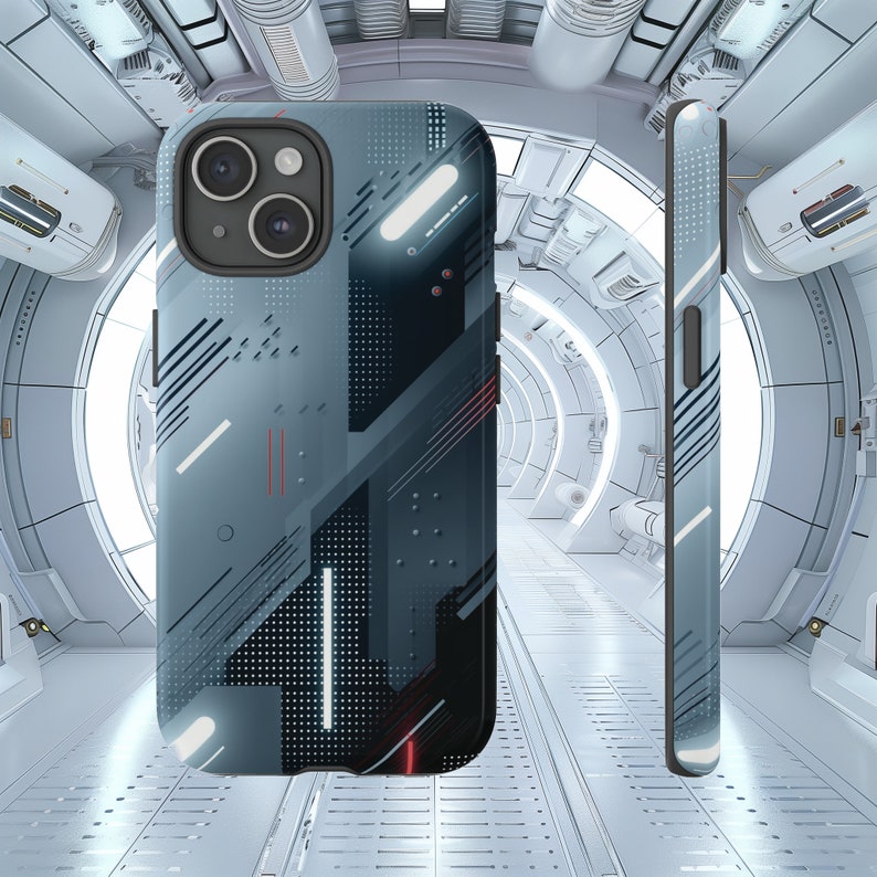 Futuristic Sci-fi Cyberpunk Style Future Tech Art Phone Case for iPhone ...