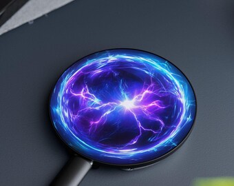 High-tech Sci-fi UI Futuristic Cyberpunk Magsafe Phone Holder Stand ...