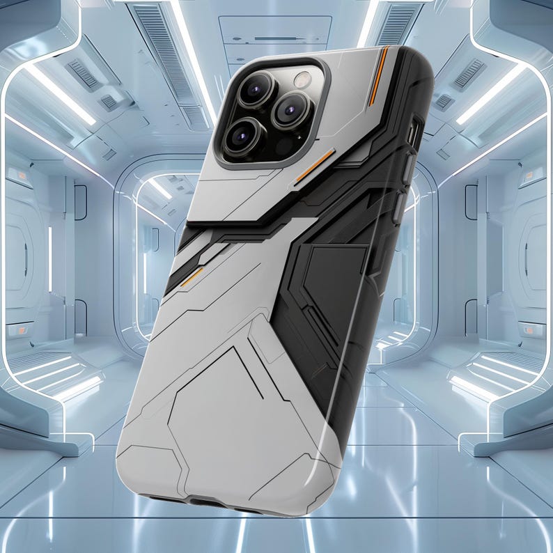 High-tech Futuristic Sci-fi Style Cyberpunk Phone Case for iPhone 17,16 ...