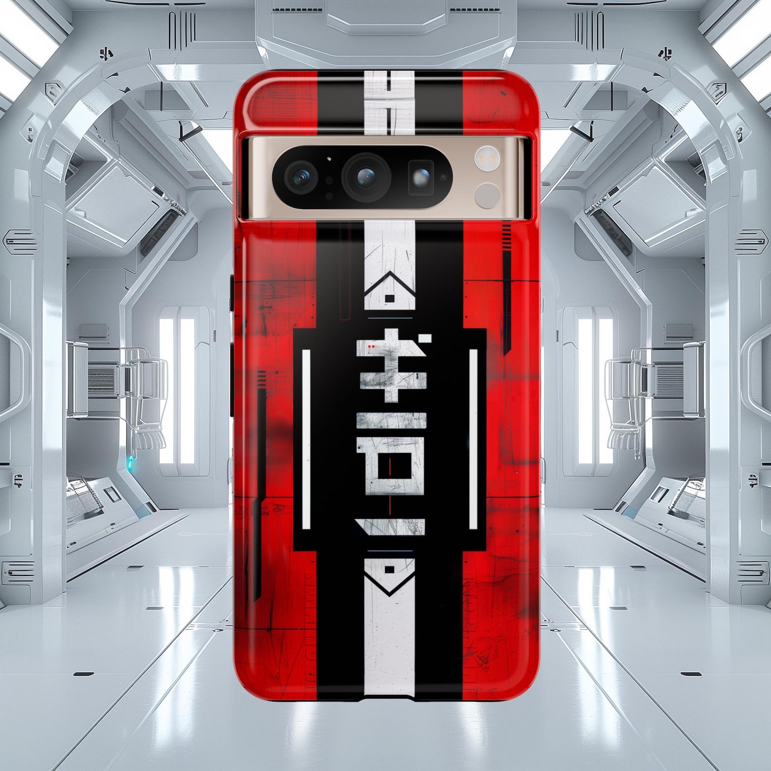 Cyberpunk Aesthetic Futuristic Sci-fi Phone Case for iPhone 16,15,14,13 ...