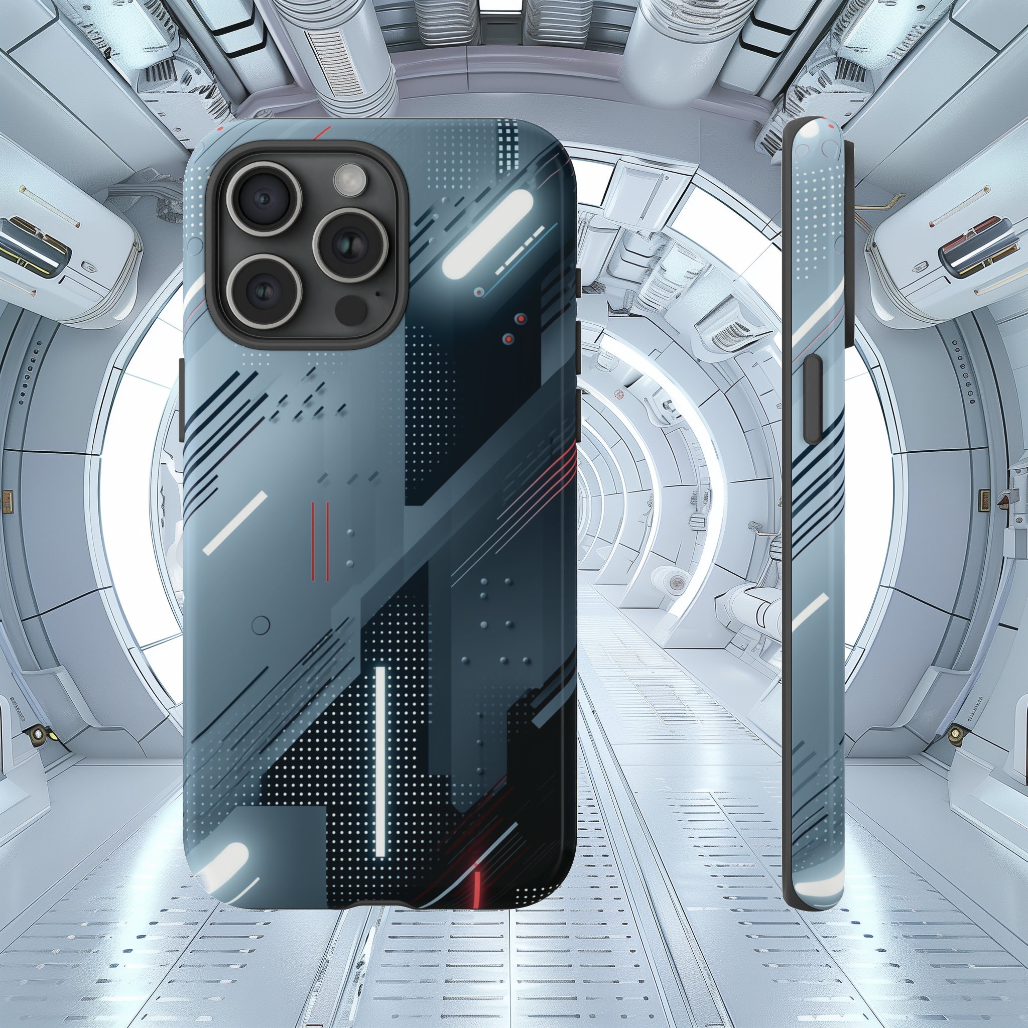 Futuristic Sci-fi Cyberpunk Style Future Tech Art Phone Case for Iphone ...