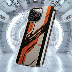 Futuristic Sci-fi Cyberpunk Style Future Tech Art Phone Case for iPhone ...