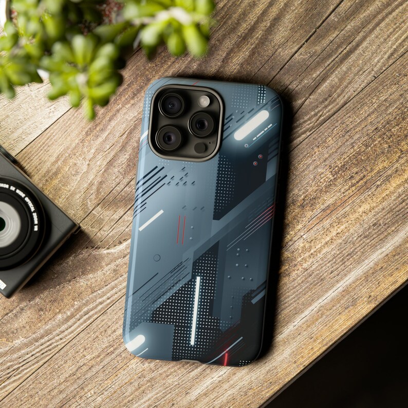 Futuristic Sci-fi Cyberpunk Style Future Tech Art Phone Case for iPhone ...