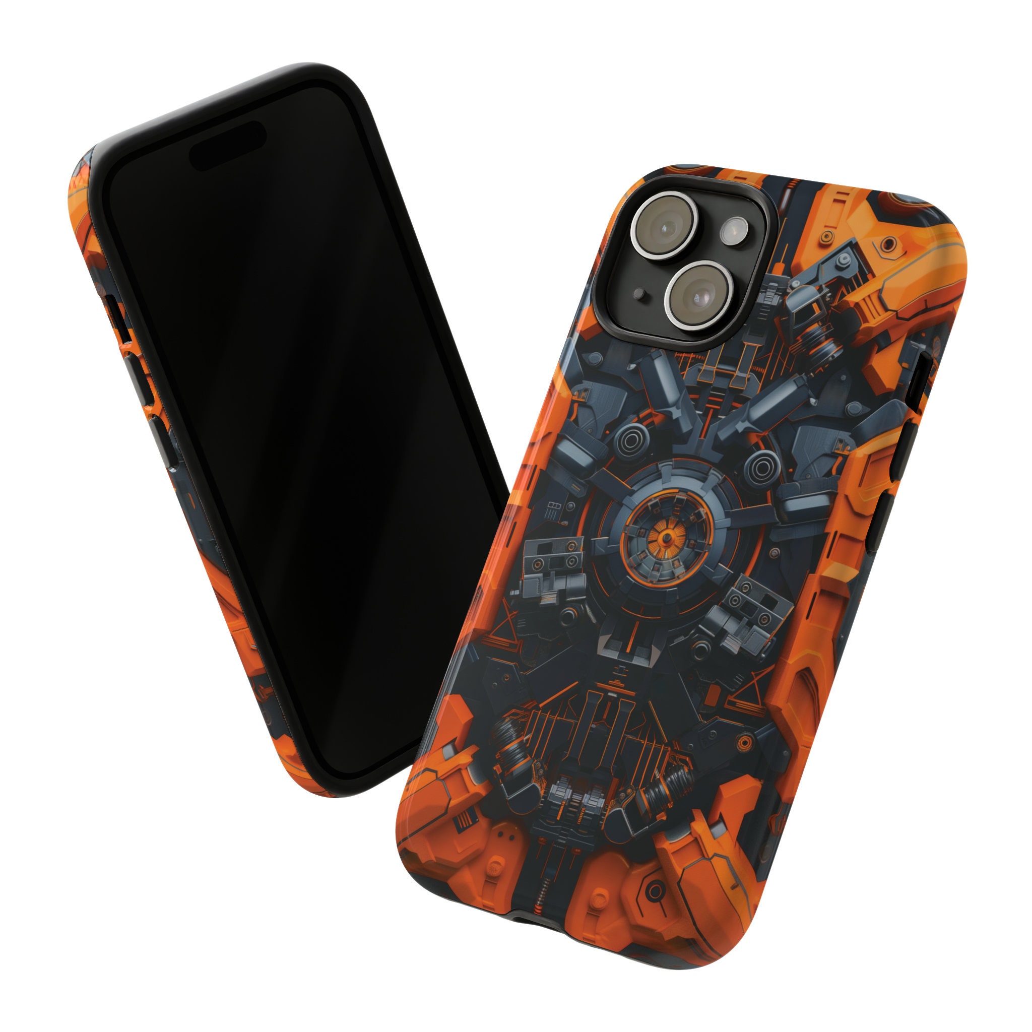 Futuristic Sci-fi Future Tech Cyberpunk Phone Case for iPhone 15,14,13 ...