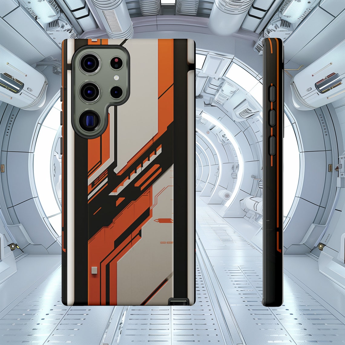 Futuristic Sci-fi Cyberpunk Style Future Tech Art Phone Case for Iphone ...