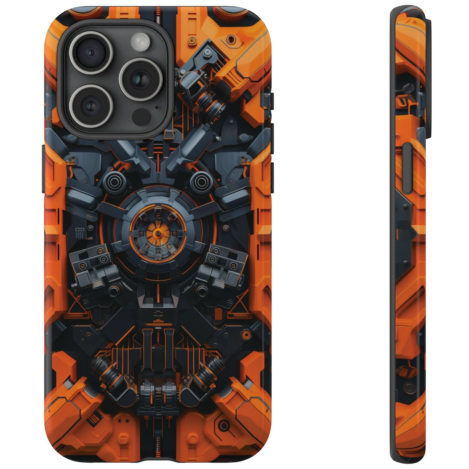 Futuristic Sci-fi Future Tech Cyberpunk Phone Case for iPhone 15,14,13 ...
