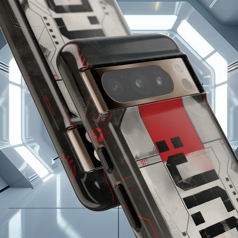Cyberpunk Aesthetic Futuristic Sci-fi Phone Case for iPhone 16,15,14,13 ...
