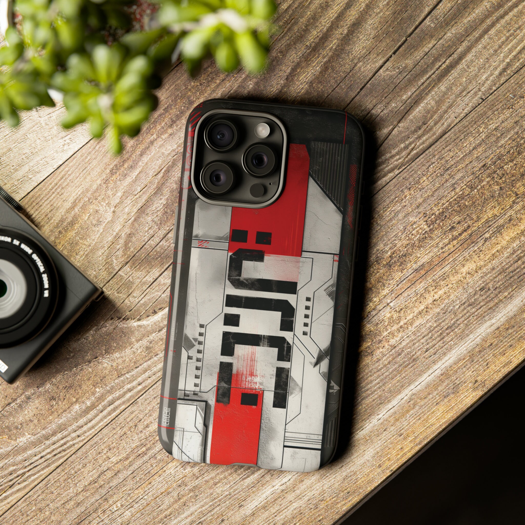 Cyberpunk Aesthetic Futuristic Sci-fi Phone Case for iPhone 17,16,15,14,13 Pro Max Air, Samsung ...