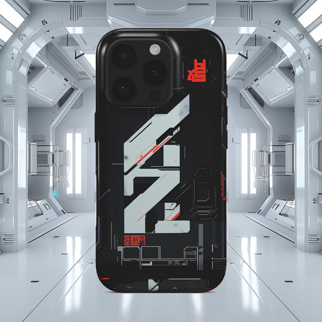 Cyberpunk Aesthetic Futuristic Sci-fi Magsafe Tough Phone Case for ...