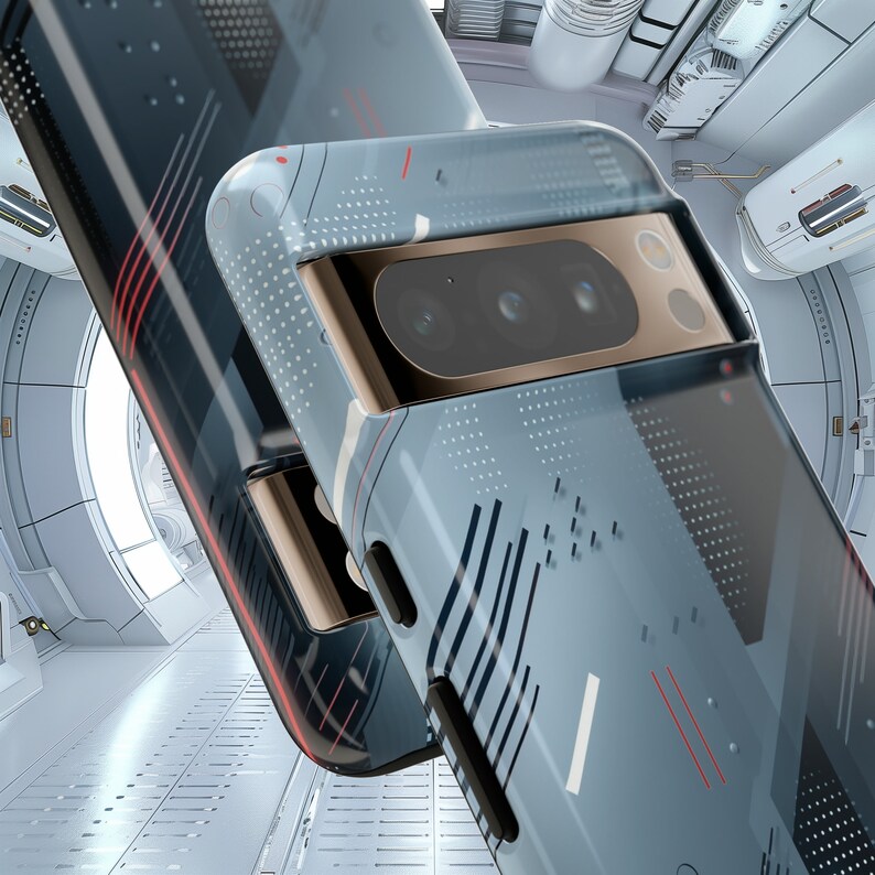 Futuristic Sci-fi Cyberpunk Style Future Tech Art Phone Case for iPhone ...