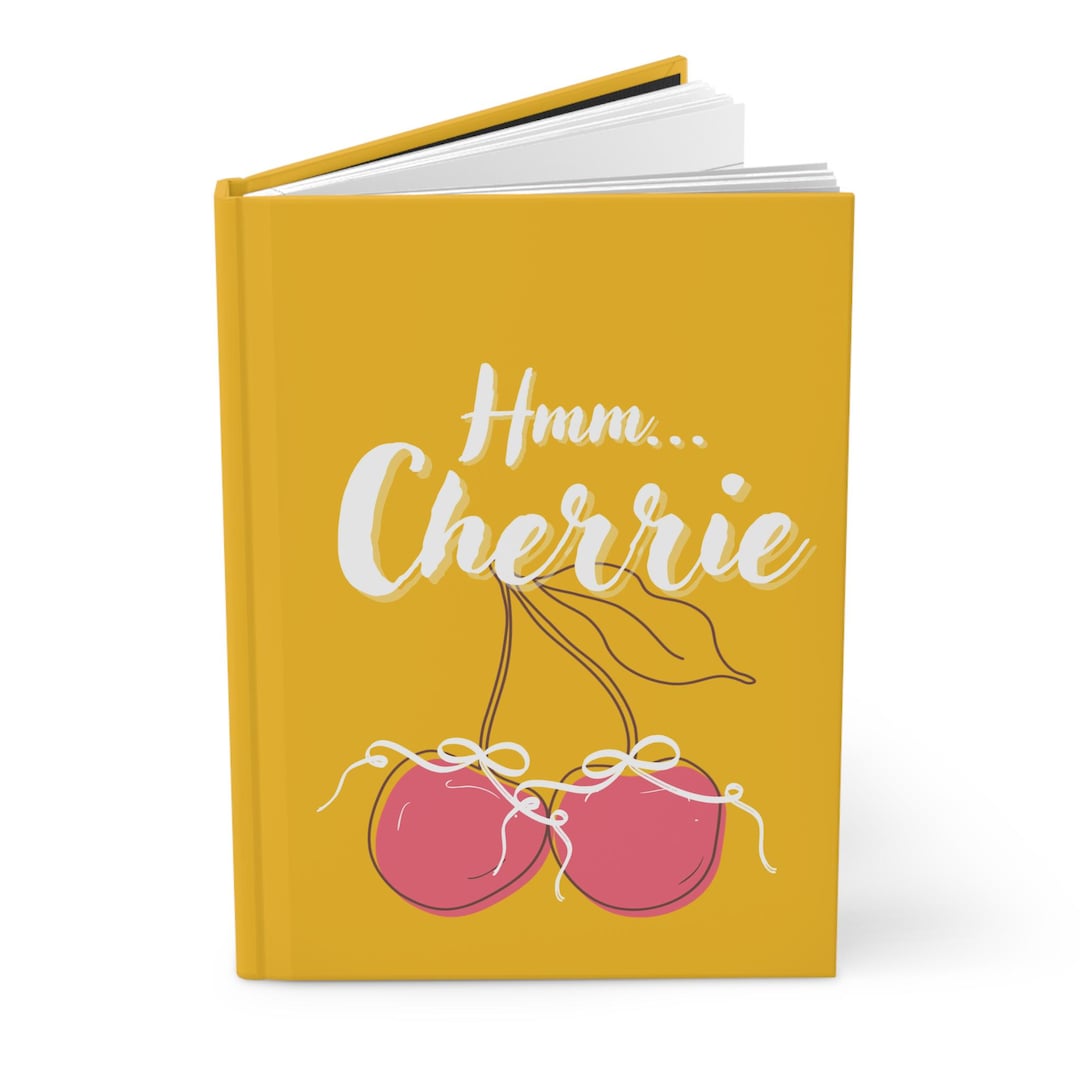 Cherry Notebook Diary, Cherry Red Notepad,cherry Theme Journal, Cherry ...