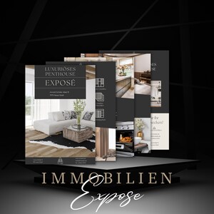 Real Estate Expose Template House Sale Agent Template Apartment Sale ...