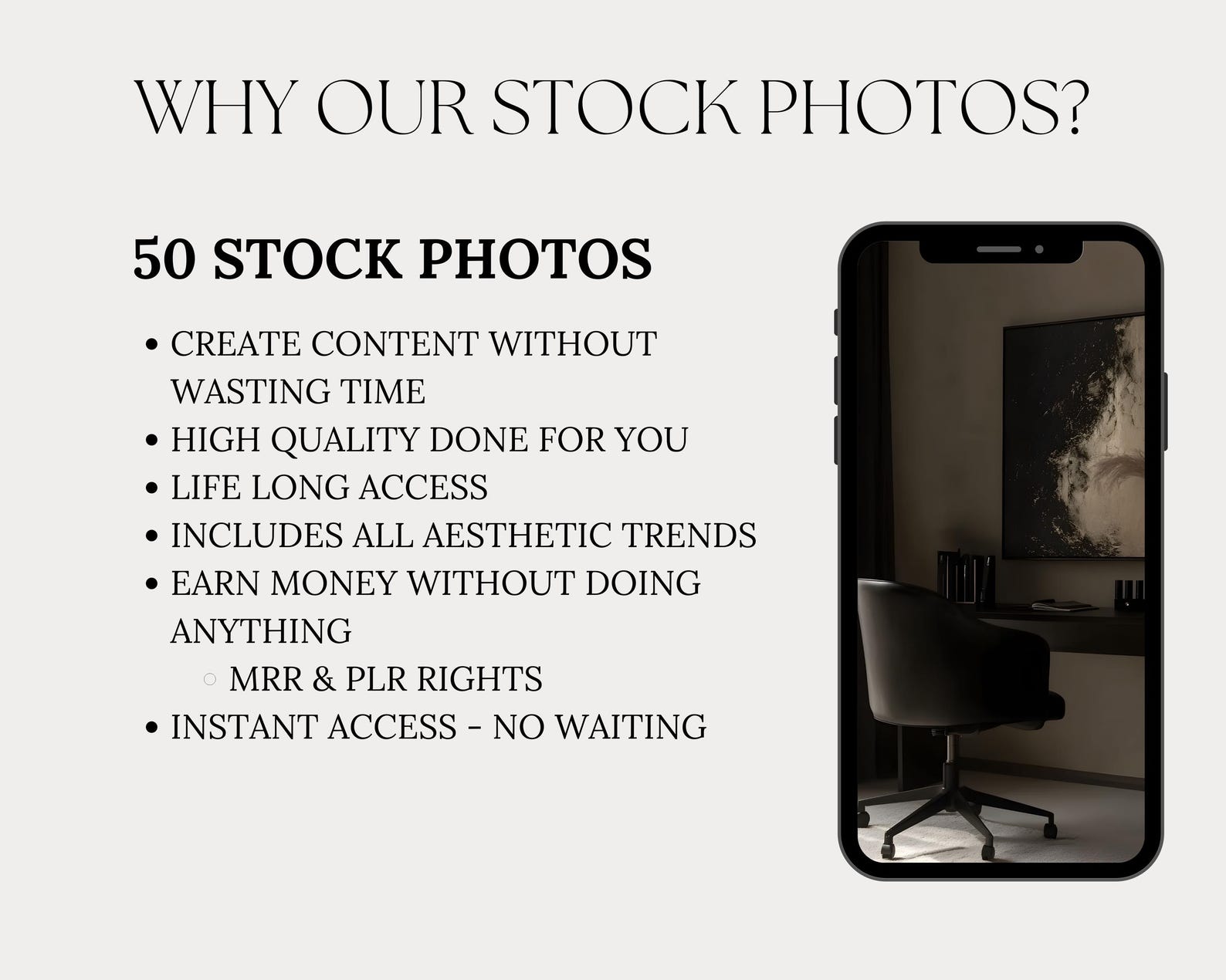 Stock Photo Bundle Dark Boss Lady Aesthetic Faceless Marketing Guide ...