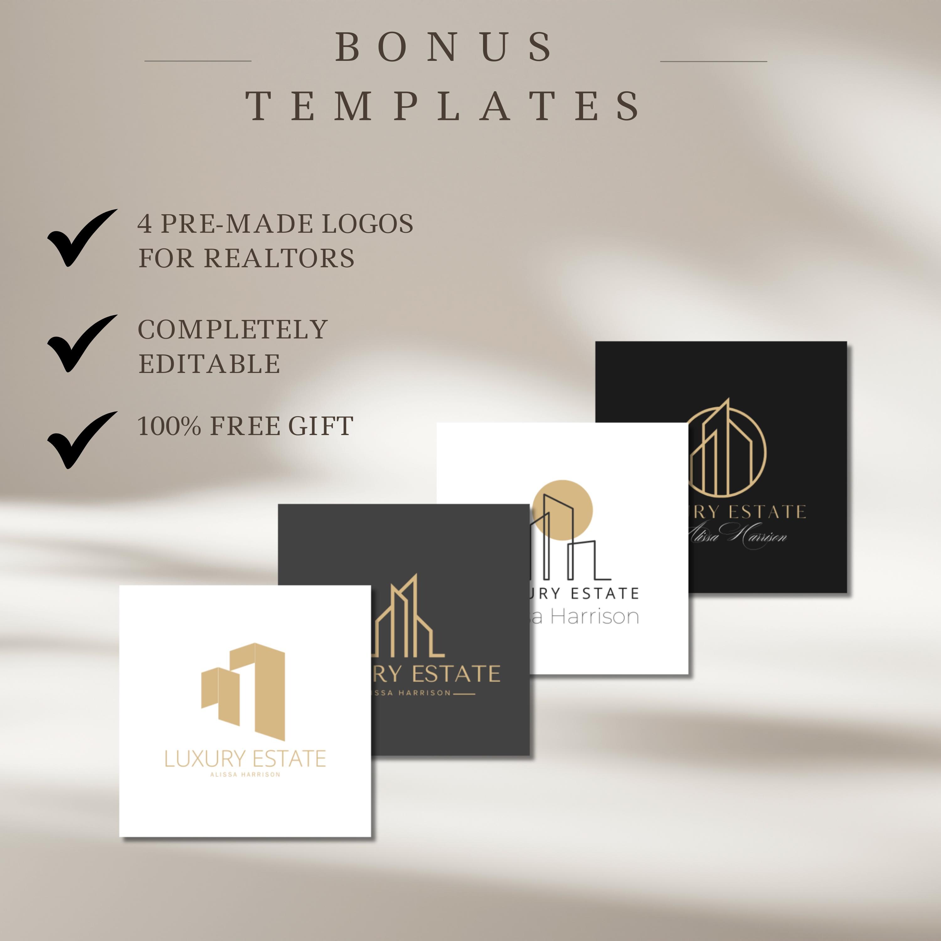 Real Estate Expose Listing Brochure Template House Selling Apartment ...