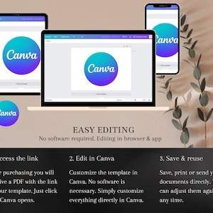 Brand Kit Canva Template Dark Aesthetic Board Template Branding Kit Editable Business Template ...