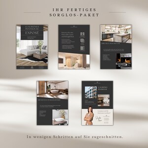 Real Estate Expose Template House Sale Agent Template Apartment Sale ...