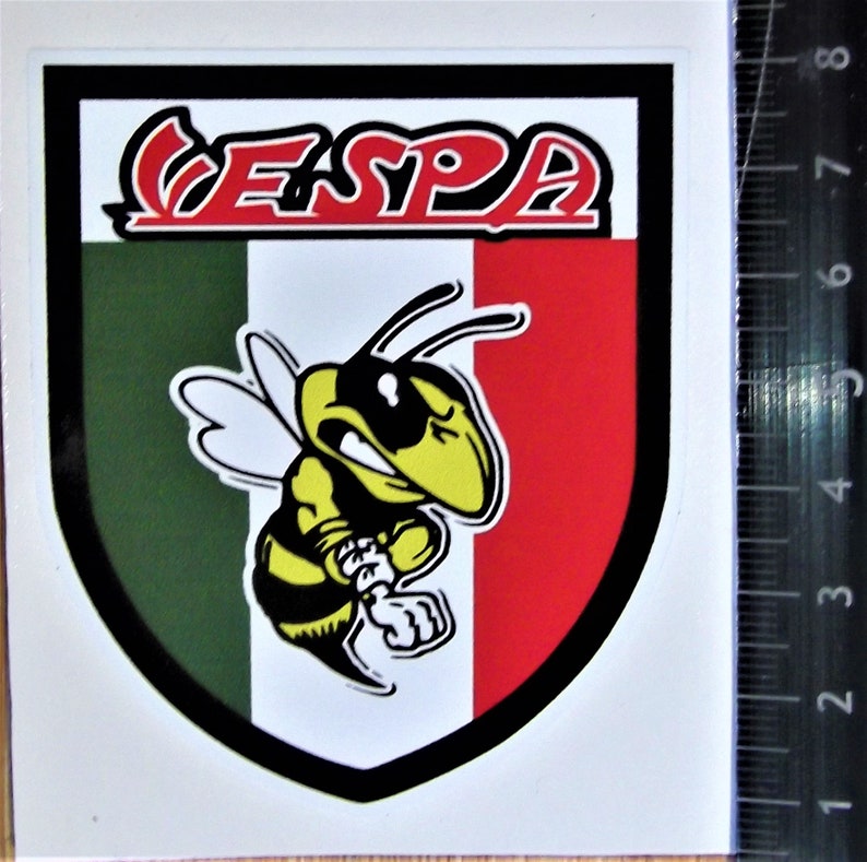 9 Vespa Vinyl Stickers , Badges, Logos, for Scooters, Helmets. Bikes ...