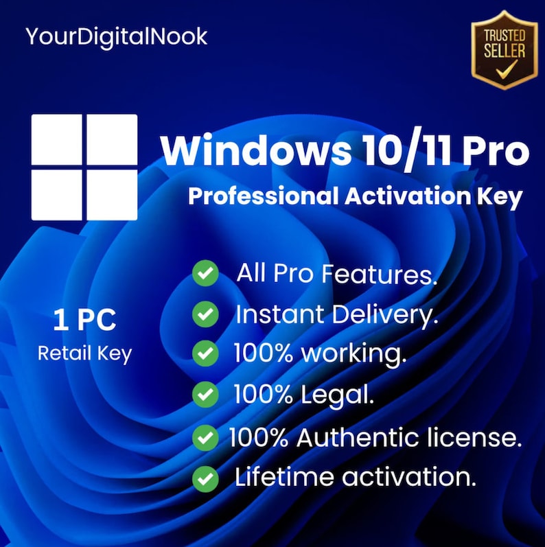Windows 11 Pro Product Activation Key Rapid Delivery. - Etsy Australia