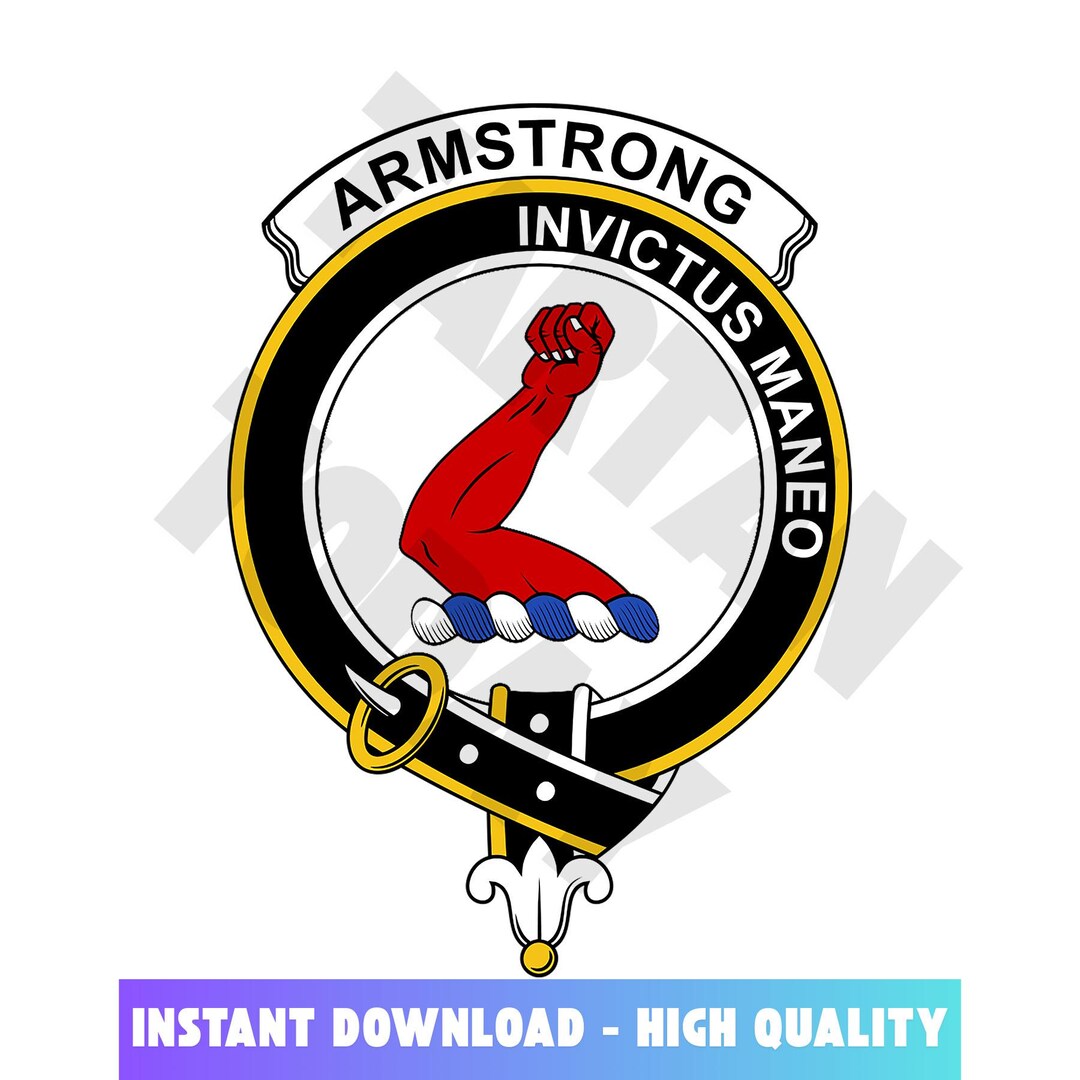 Clan Armstrong Tartan Crest, Badges, Heraldry, Clans, Family Scotland ...