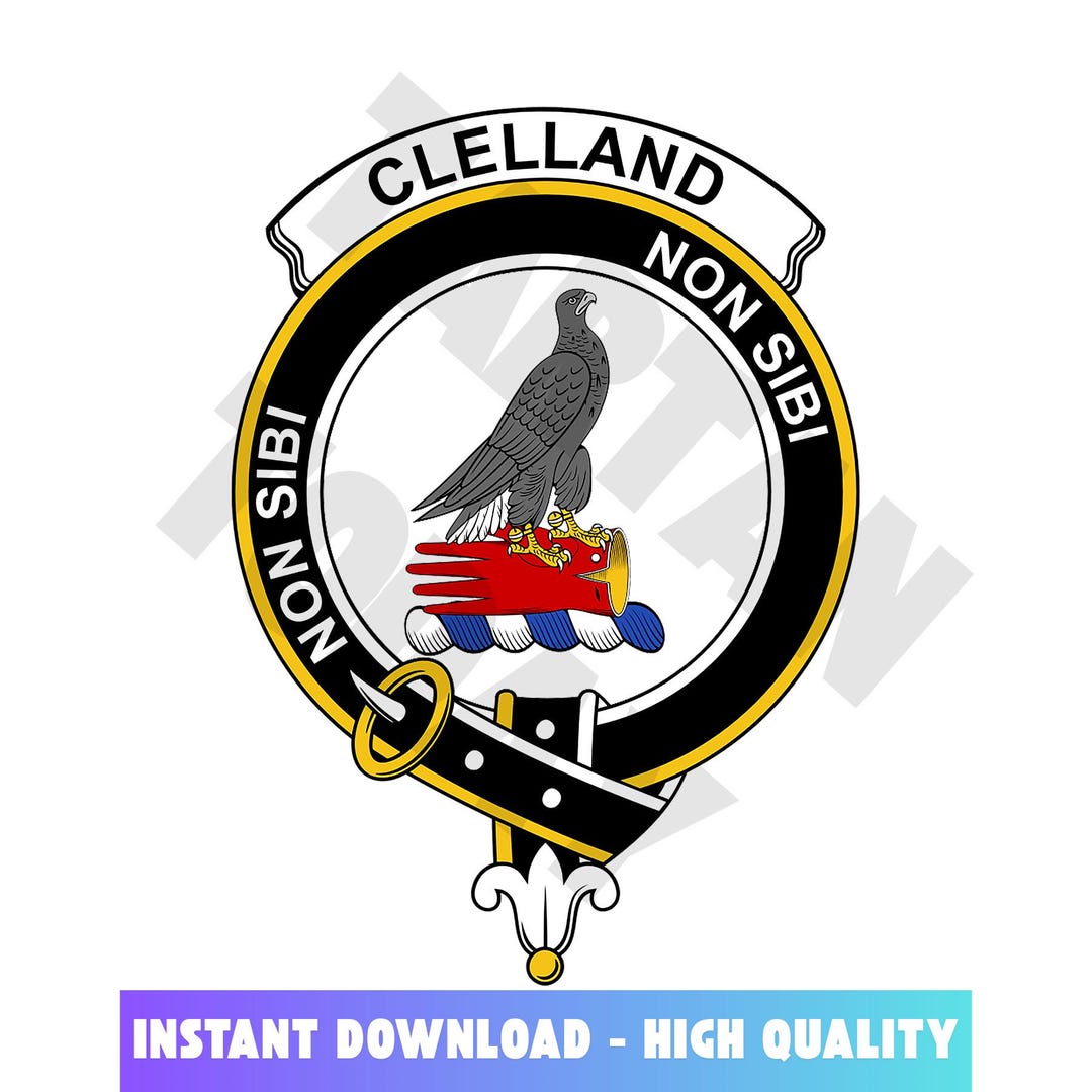Clan Clelland Tartan Clan Crest, Badges, Heraldry, Clans, Family ...