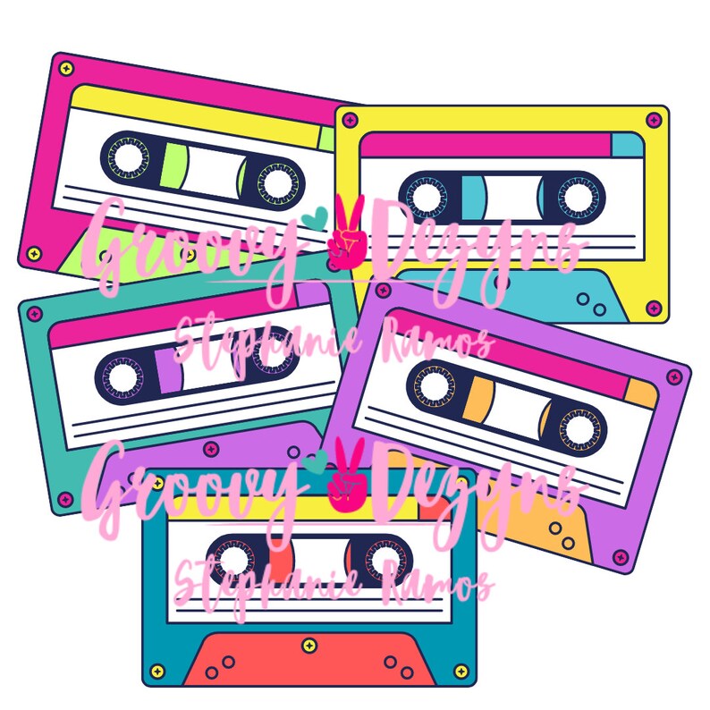 Retro Cassettes - Etsy