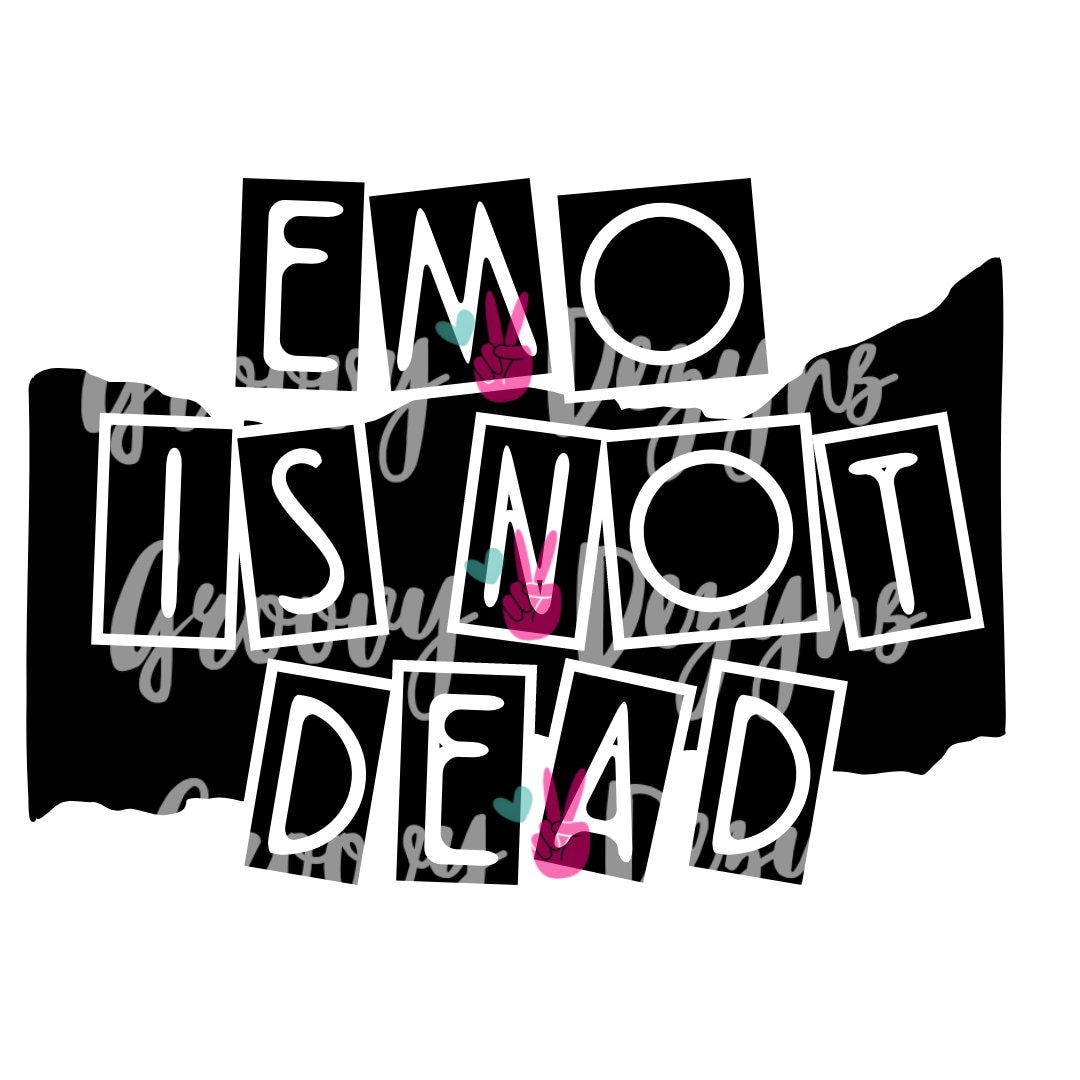EMO is Not DEAD - Etsy