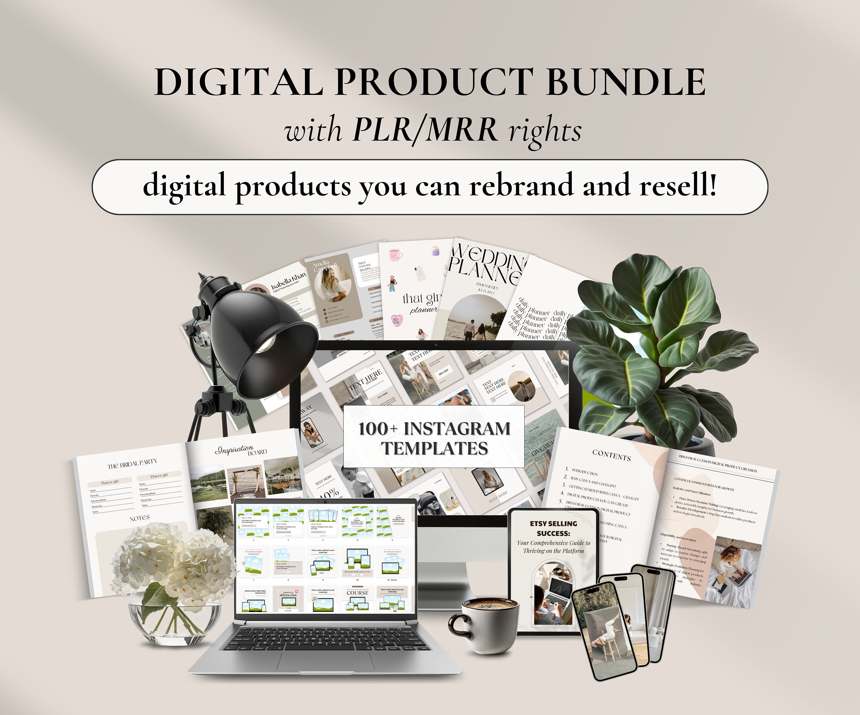 DFY Digital Product Bundle, MRR Digital Products, PLR Books, Ecommerce ...