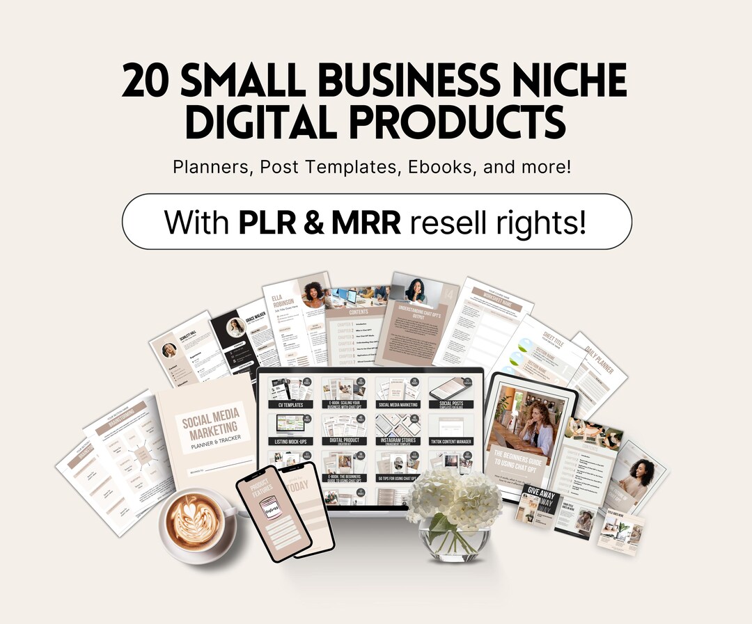 DFY Digital Product Bundle, Resale Templates, Plr Digital Planner ...