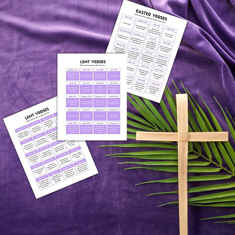 Digital Lent Activity Pack for Adults Lent Calendar Ash Wednesday ...
